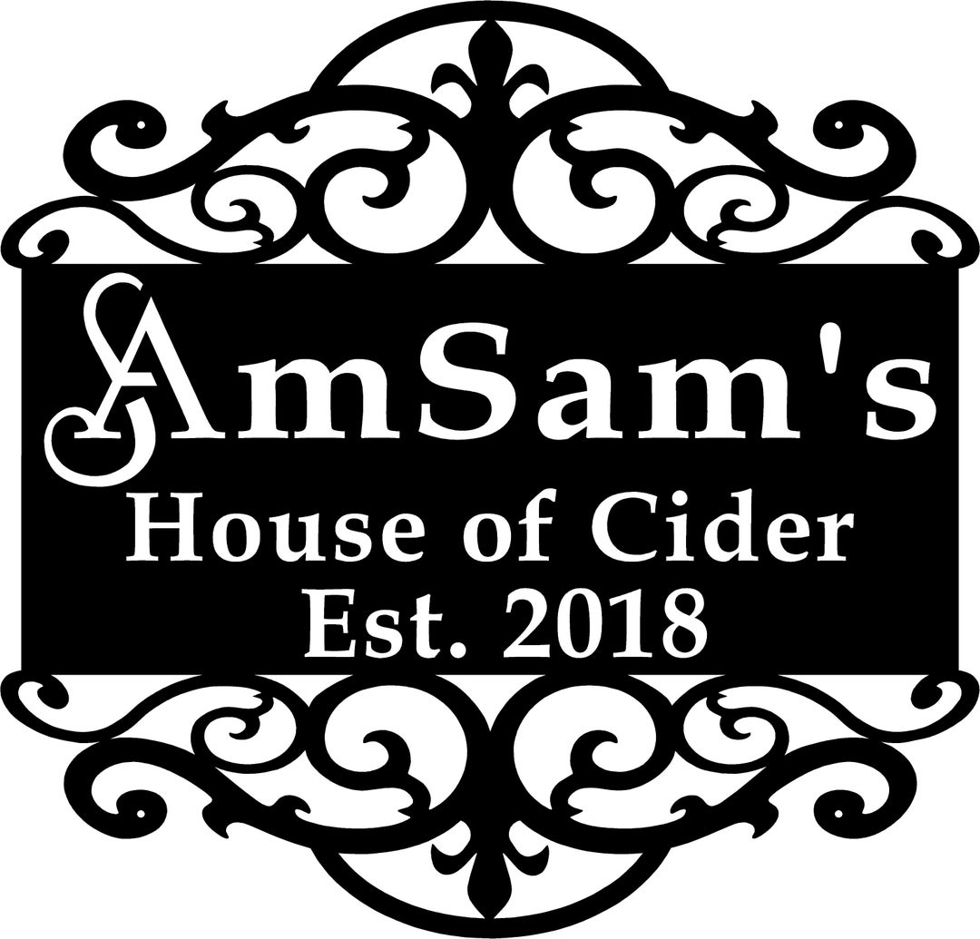 Personalized Name Metal Sign Custom Metal Name Sign - Etsy