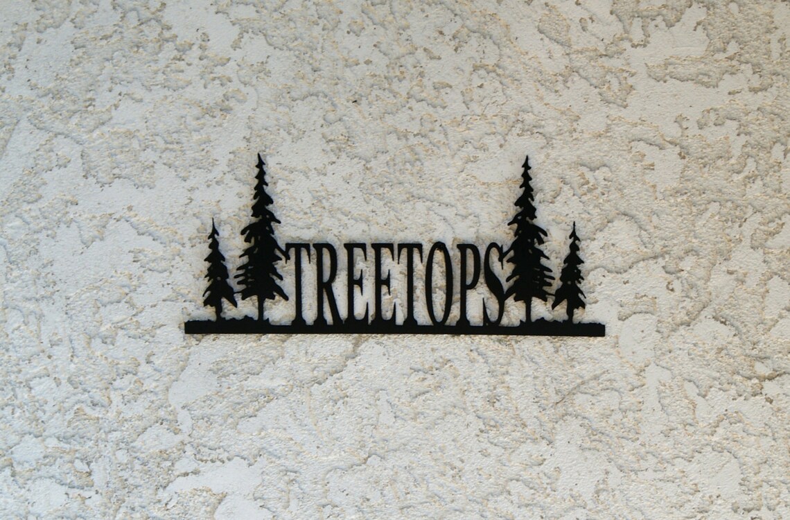 Personalized Name Metal Sign Custom Metal Name Sign - Etsy