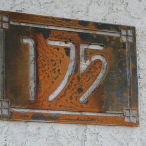 Monogrammed Address Sign Monogram Address Plaque Monogram Letter ...