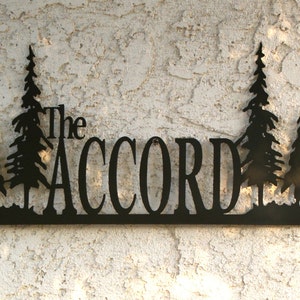 Personalized Name Metal Sign Custom Metal Name Sign - Etsy