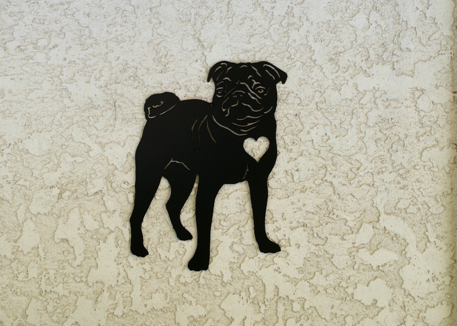 Pug Sign Custom Pug Sign Metal Pug Sign - Etsy