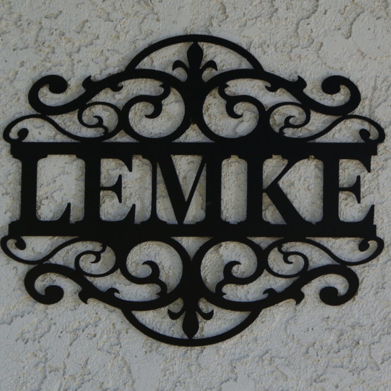 Scroll Monogram - Etsy