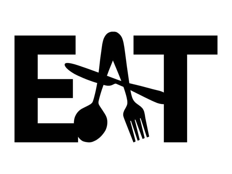 Eat Metal Sign Kitchen Sign Eat Signs - Etsy