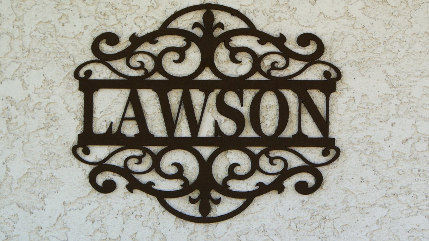 Personalized Name Metal Sign Custom metal Name sign | Etsy