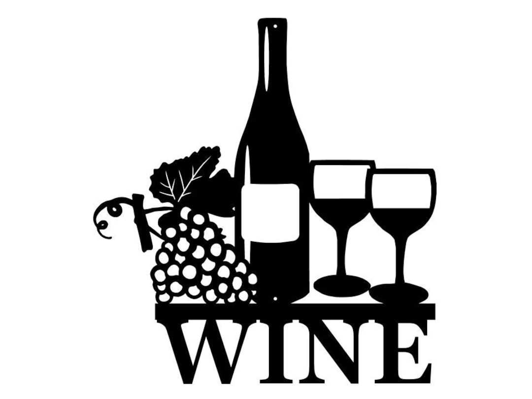 Wine Metal Sign Wine Sign Vino Sign - Etsy