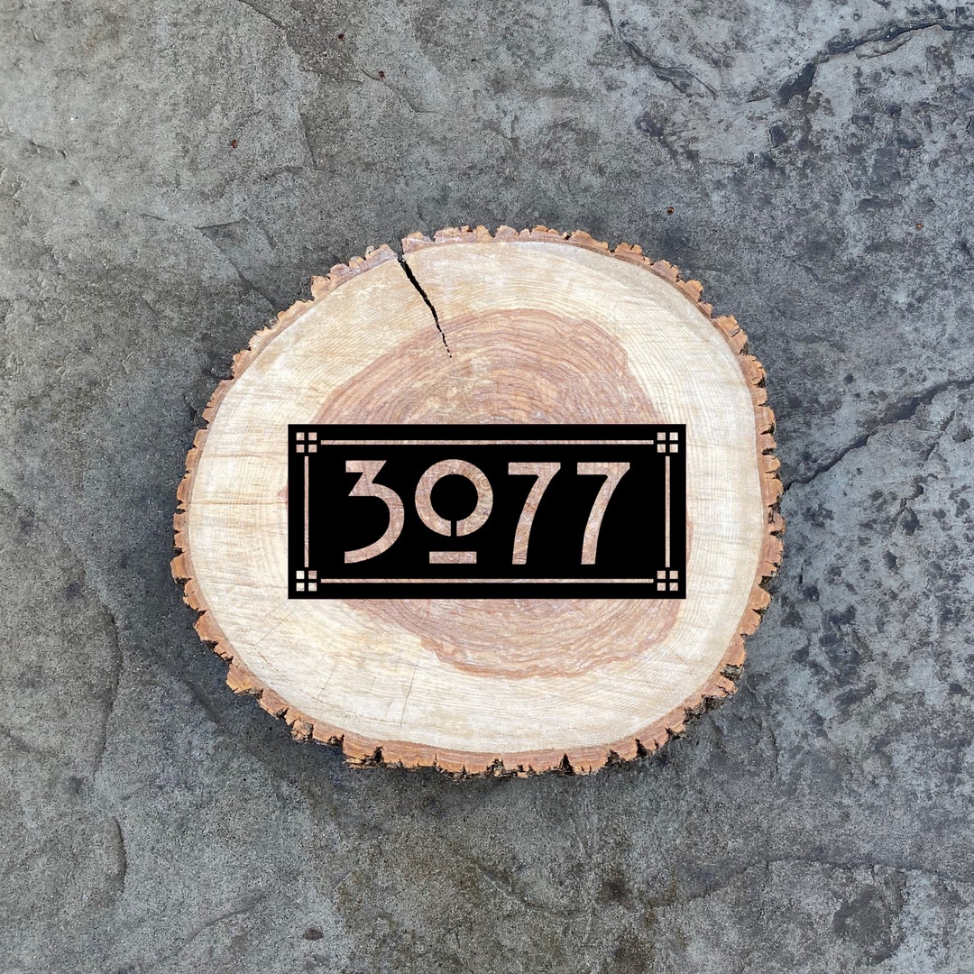 Craftsman Address Sign Craftsman Personalized Address Metal Sign Custom ...