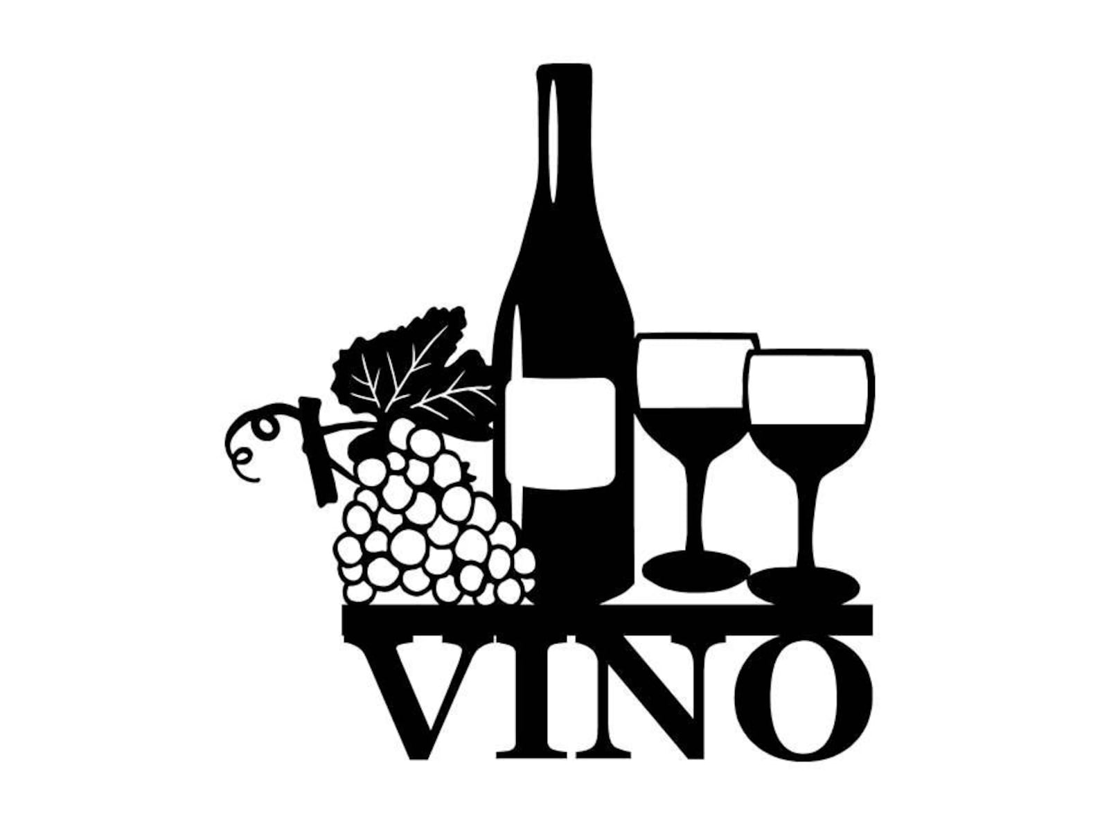 Wine Metal Sign Wine Sign Vino Sign - Etsy