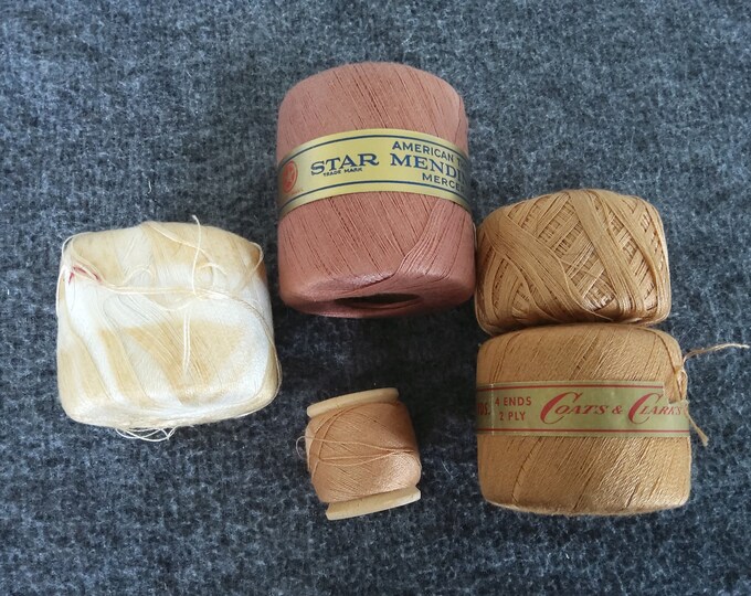 Darning and Mending Threads 5 Assorted - Etsy