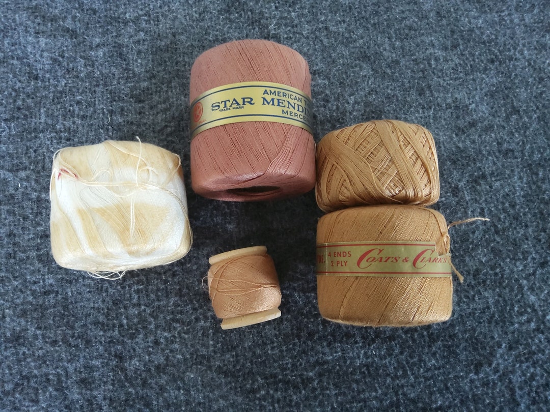 Darning and Mending Threads 5 Assorted - Etsy