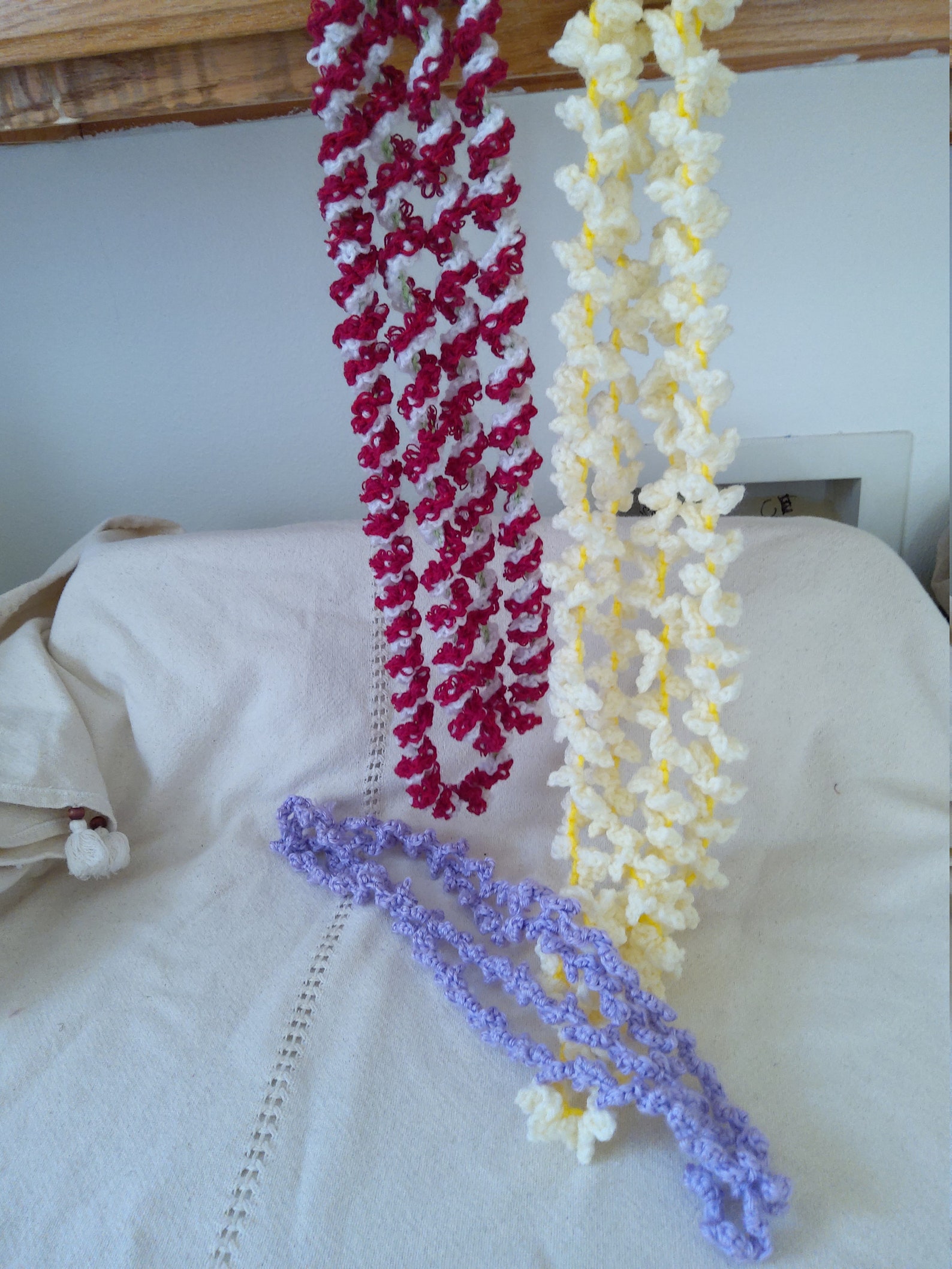 Crochet Lei, Various Designs by MWC - Etsy