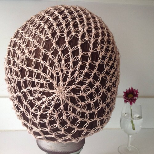 Customizable Crochet Hair Snood/hair Net - Etsy