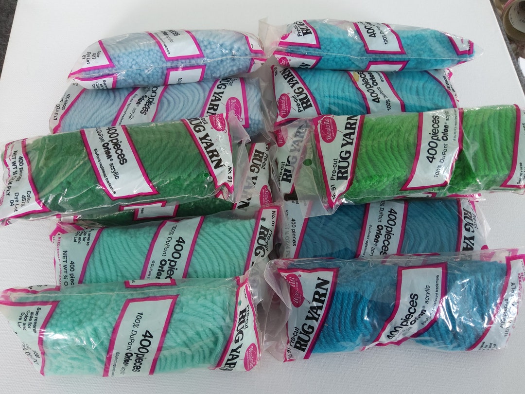 Latch Hook Yarn 12 Packs Multiple Colors, Rug Yarn - Etsy