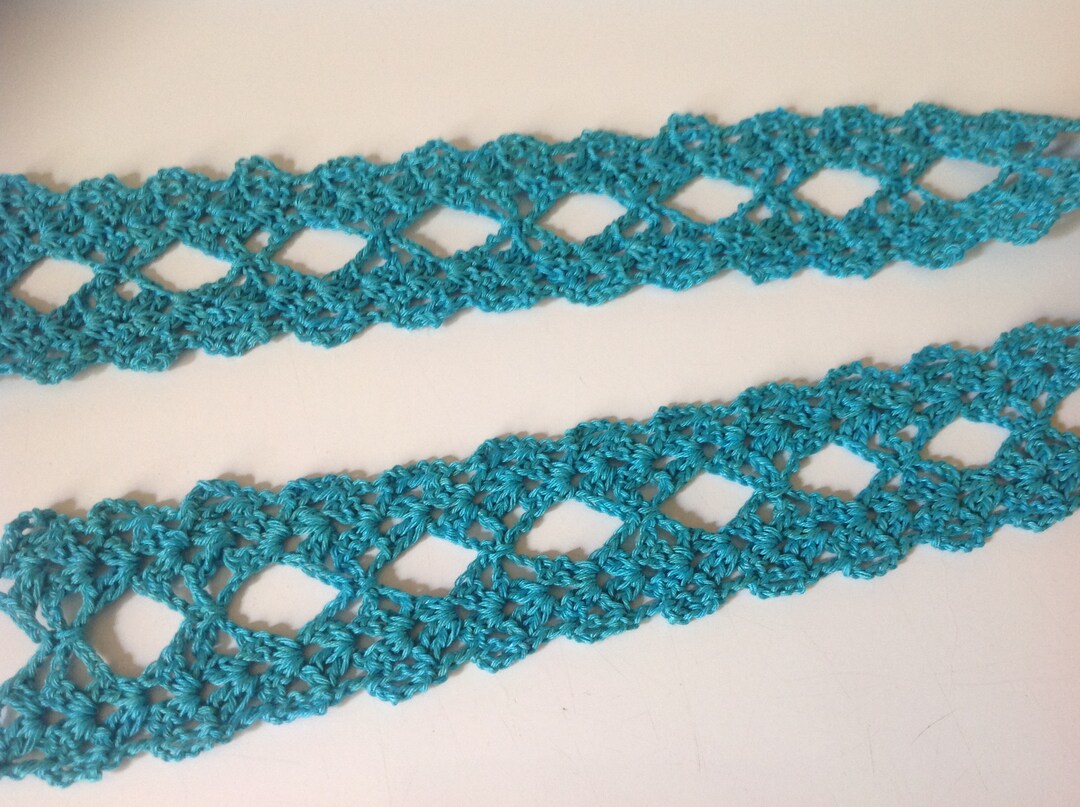 Crocheted Lace, New by Mywaycrochet - Open Pattern - Etsy
