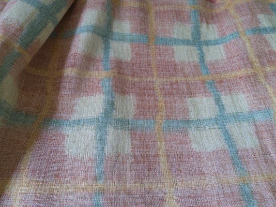 Fabric 6.6 Yards Plaid | Etsy