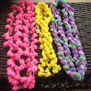 Crochet Lei, Various Designs - Etsy