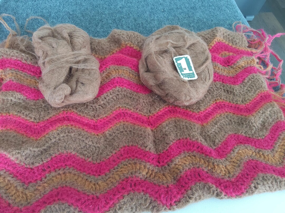 Unfinished Crochet Project, Mohair - Vintage Crochet - Etsy