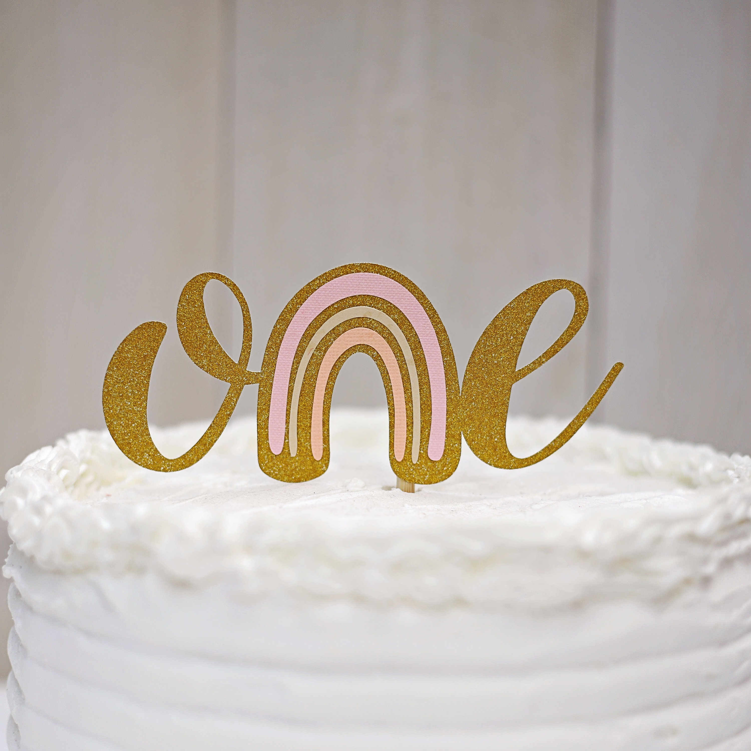 Boho Rainbow High Chair Banner: Shabby Chic 1st Birthday Decor - Etsy