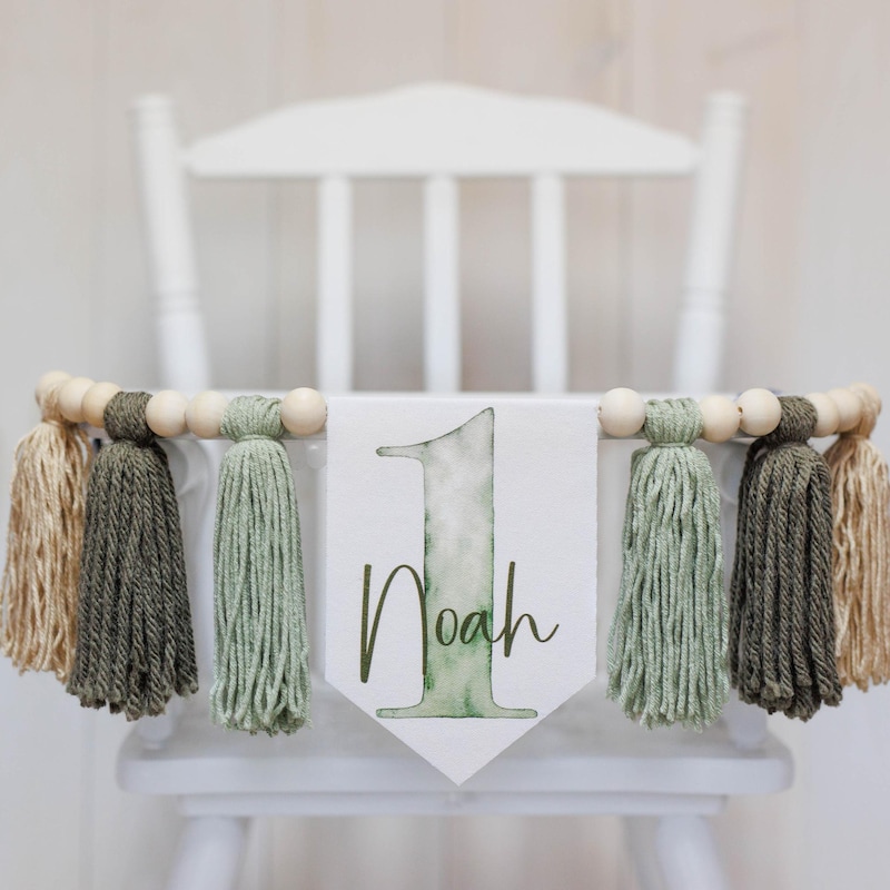High Chair Banner - Etsy