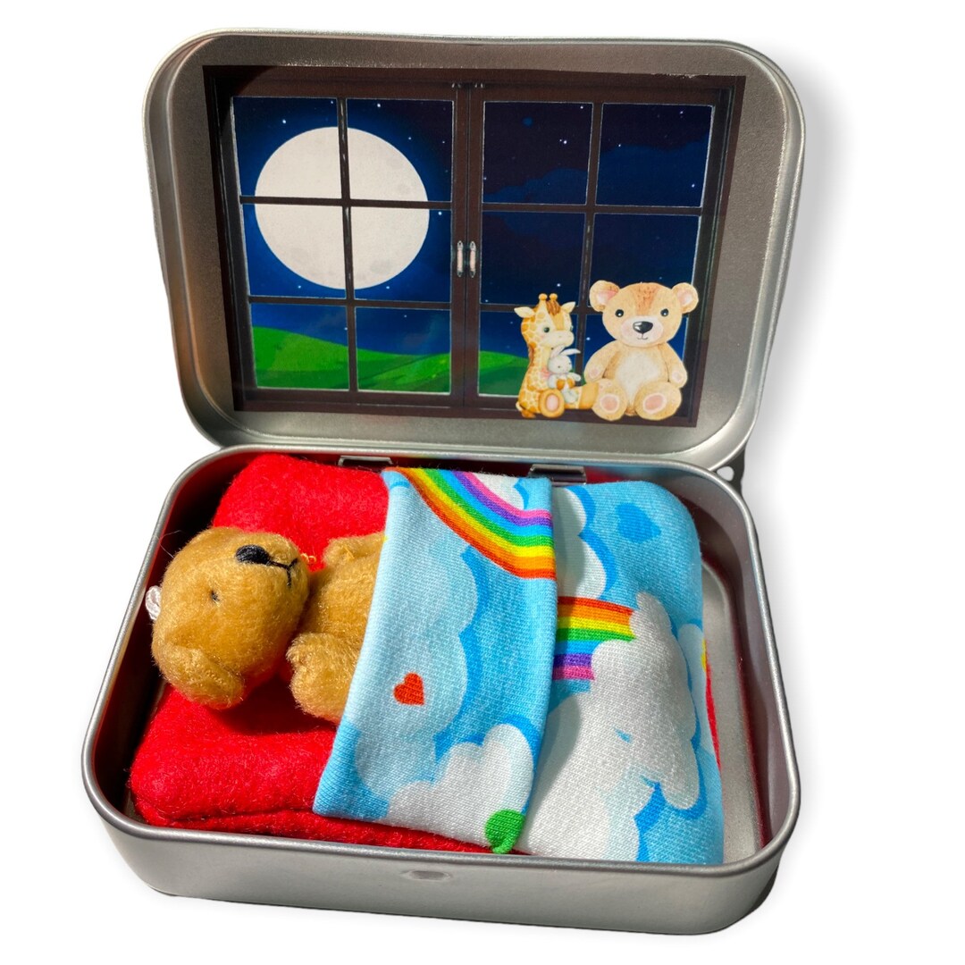 Worry Teddy Bear Worry Doll Mini Teddy Anxiety Toy Worry Toy Comforter ...