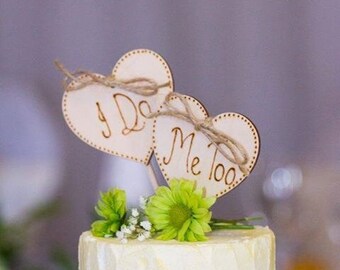 I Do Cake Topper | Etsy