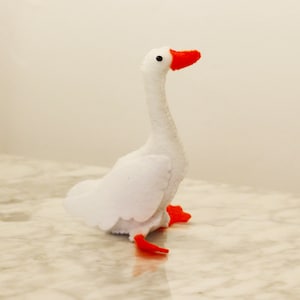 Felt Goose Sewing Pattern: DIY Ornament, Baby Mobile (PDF & PNG) - Etsy