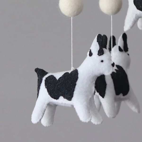Felt Bulldog - Etsy
