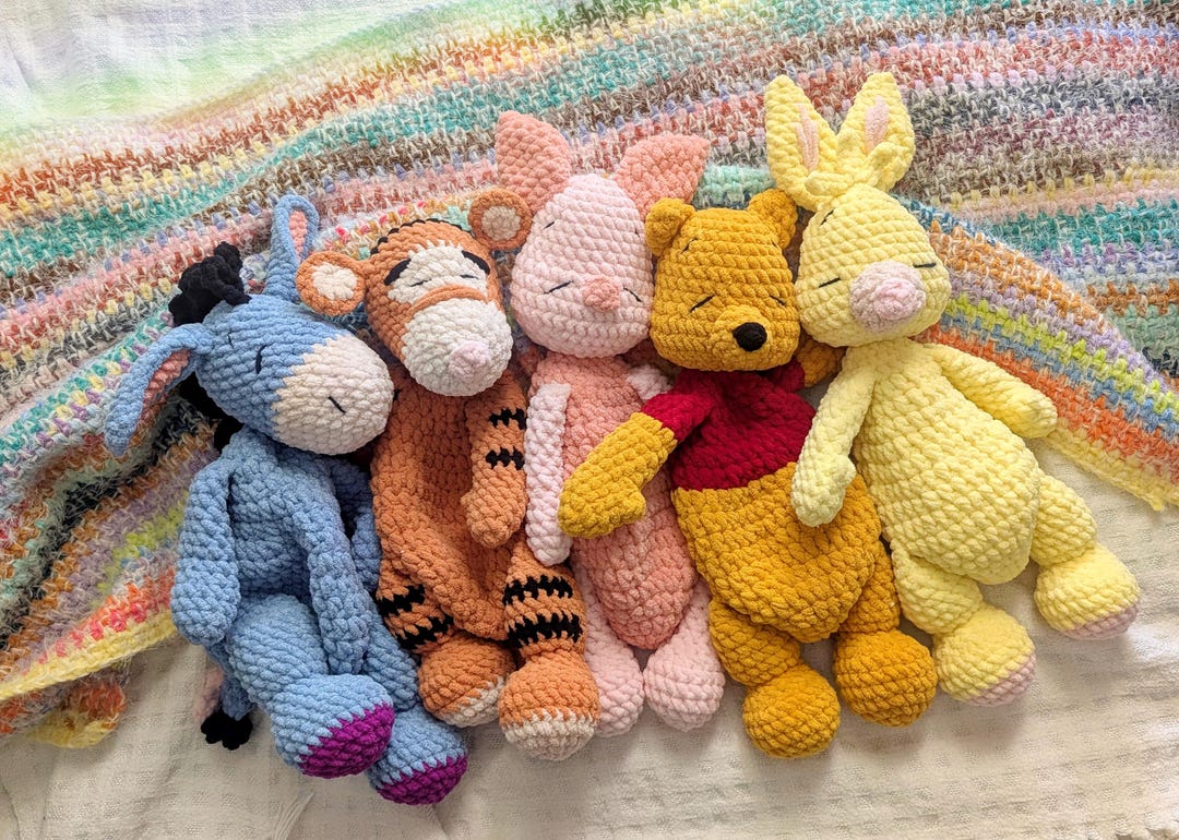 Hundred Acre Woods Friends | Nostalgic Minimalist Winnie the Pooh ...