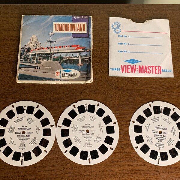 Disneyland Viewmaster Reel - Etsy