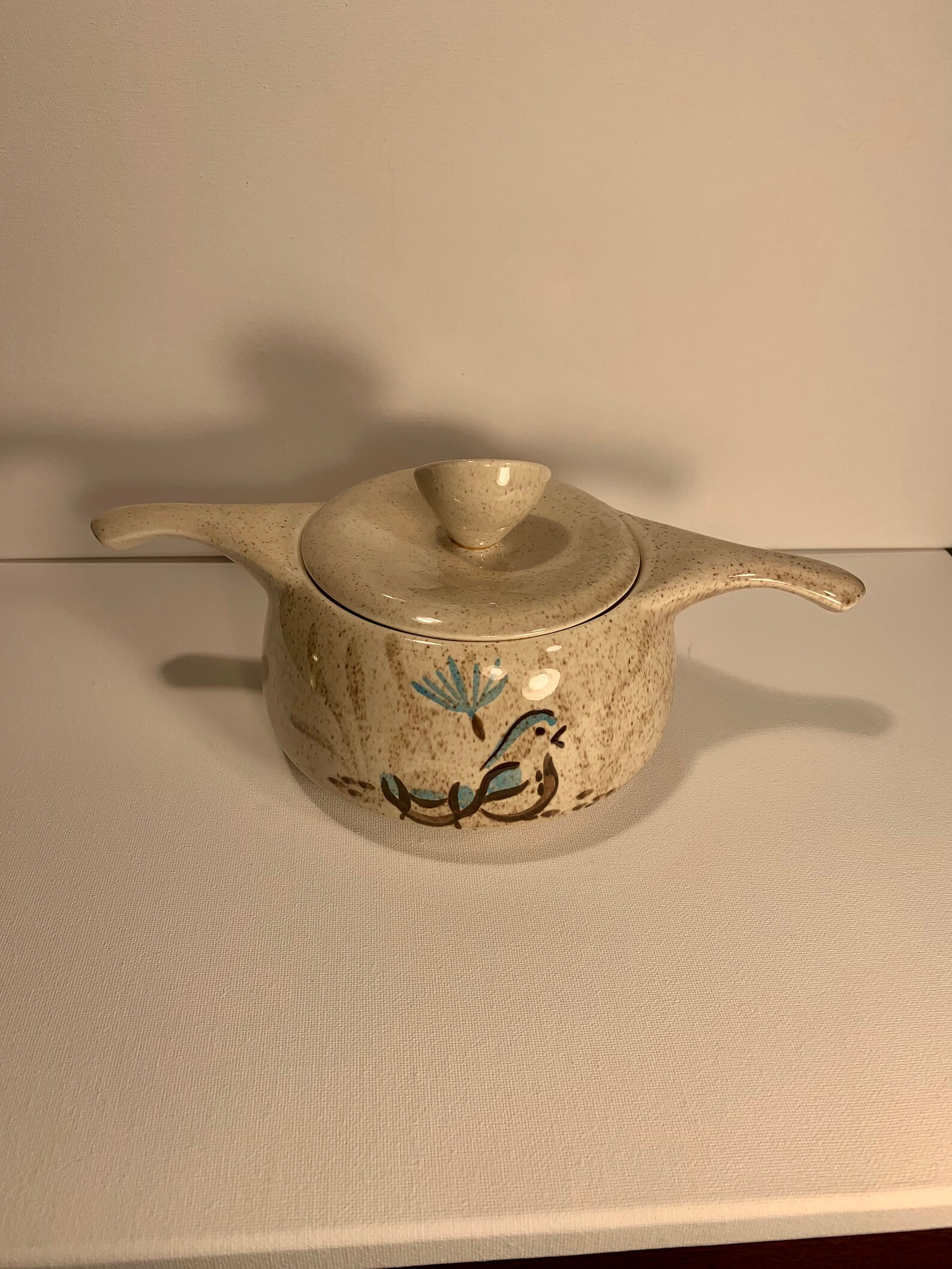 Red Wing Pottery Bob White Quail Covered Dish Casserole - Etsy