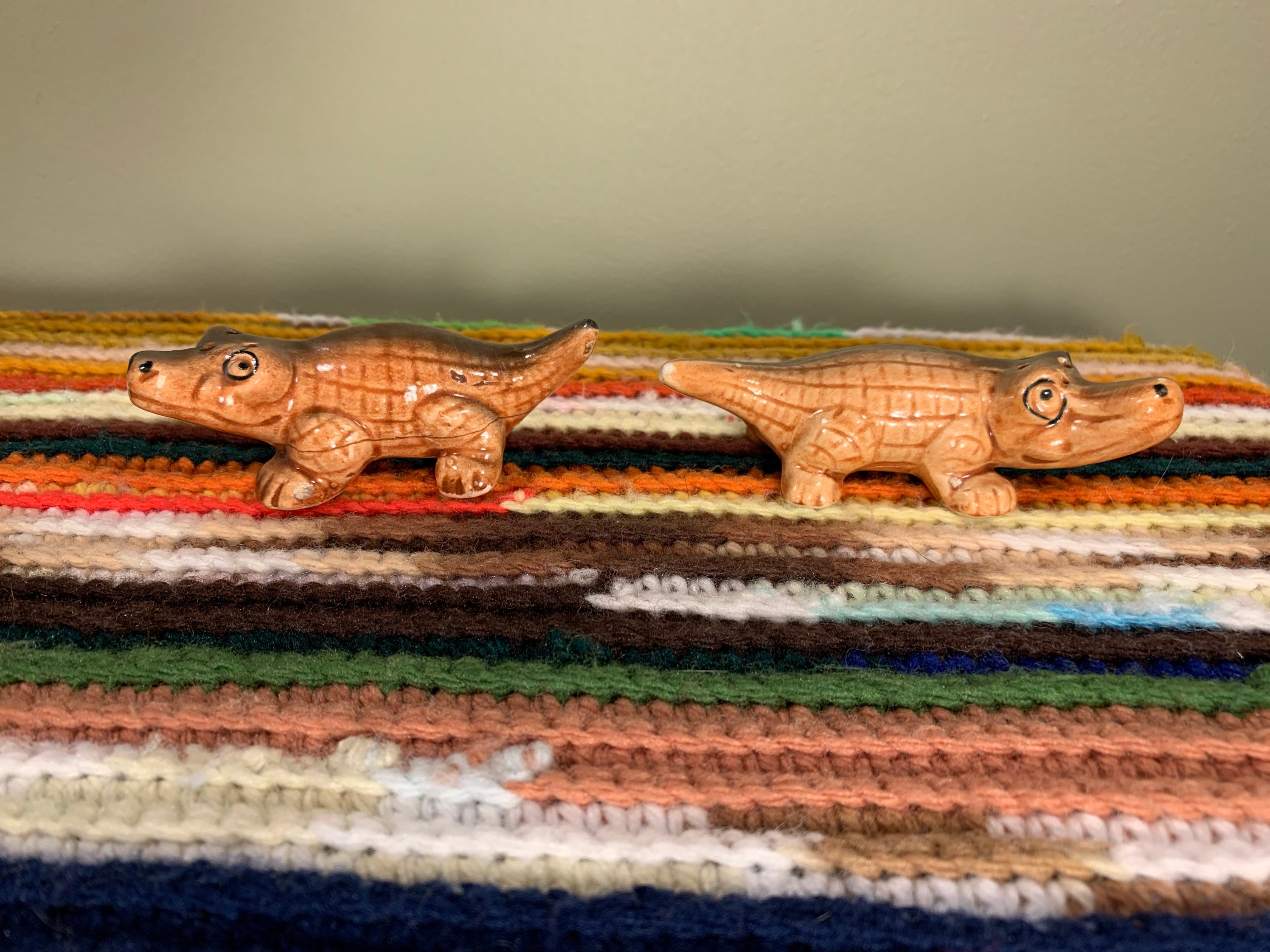 Alligator Salt and Pepper Shakers - Etsy