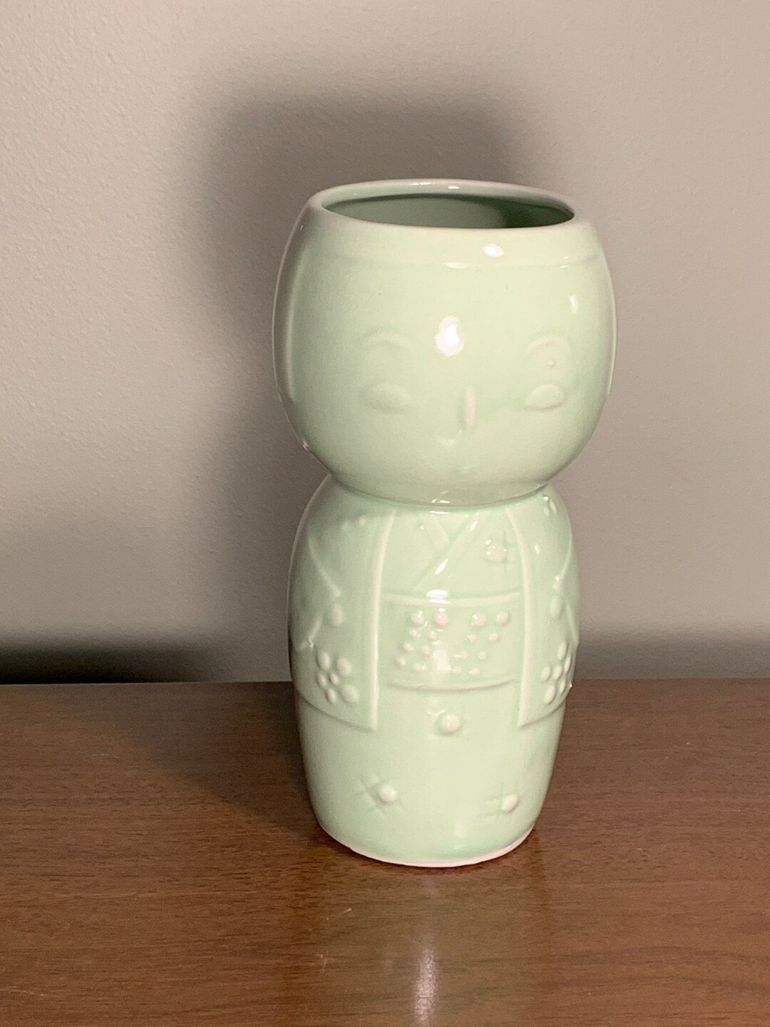 Orchids of Hawaii Tiki Mug Kokeshi Doll R-125 - Etsy
