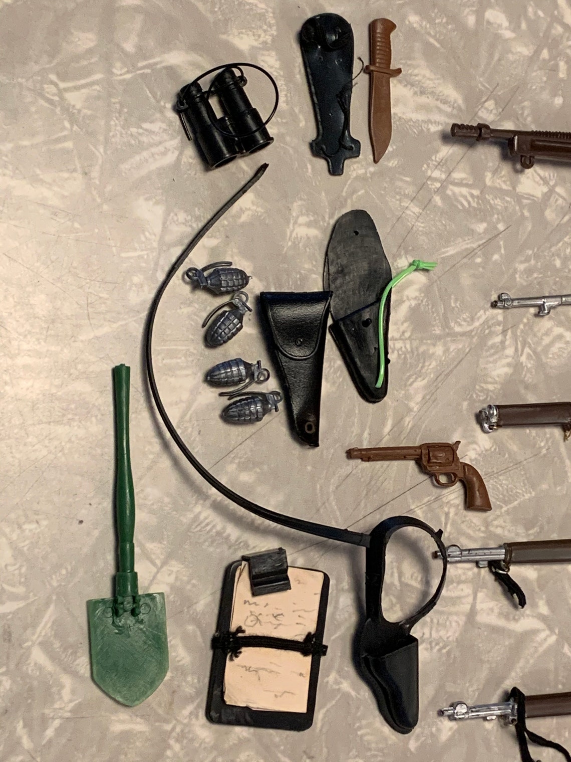 12 Inch GI Joe Weapons Lot Rifles Handguns Knife | Etsy