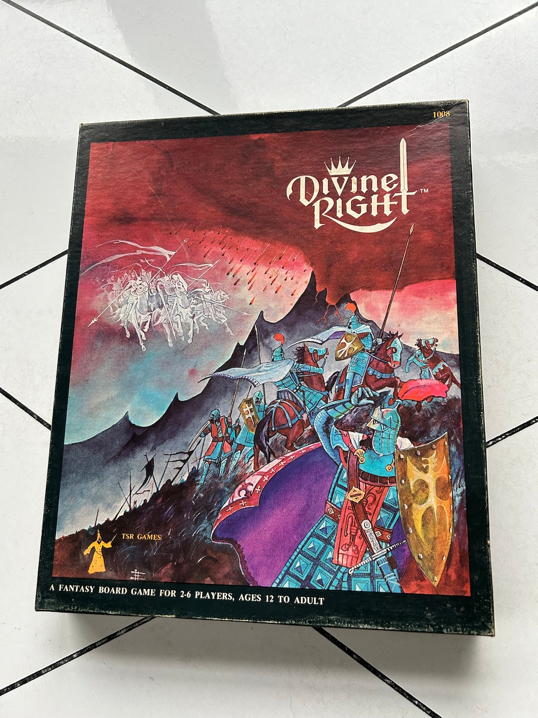 Divine Right TSR Fantasy Board Game 1979 - Etsy