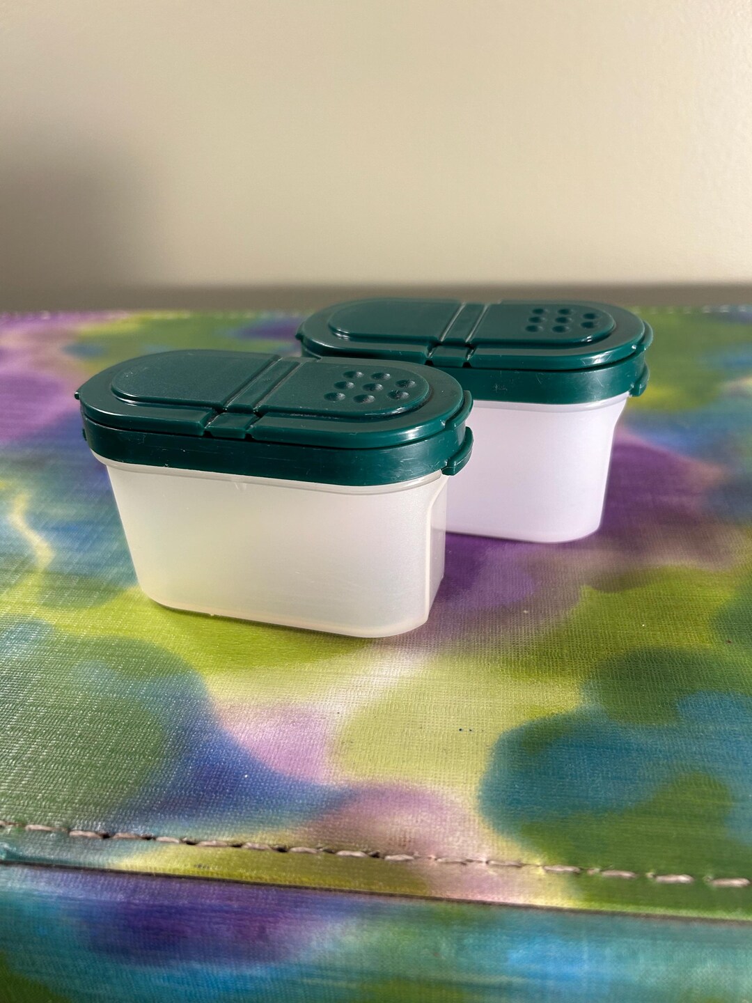 Pair of Tupperware Spice Containers - Etsy