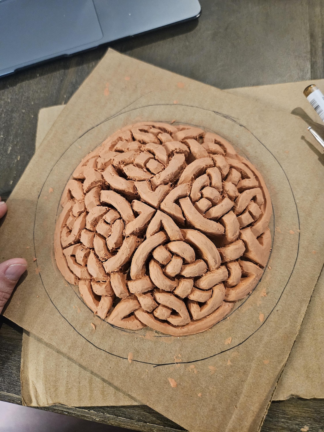 DIY Foam Sculpture Celtic Shield Knot Boss for Plastidip Shields - Etsy