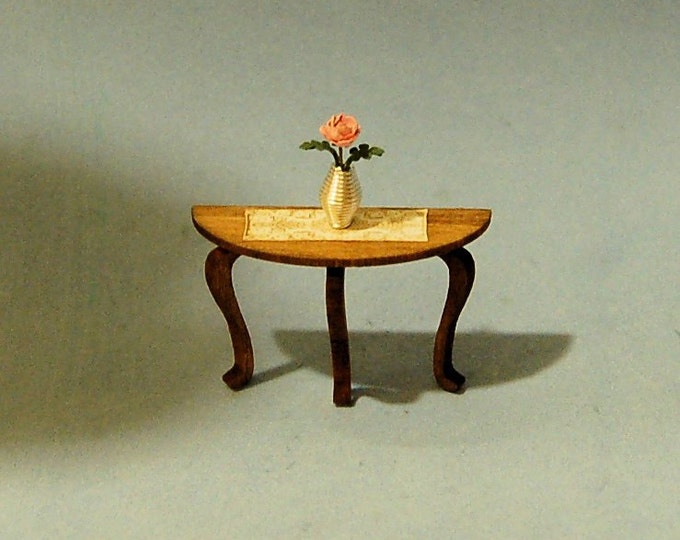1/2 Inch Scale Miniature-side/console Table - Etsy