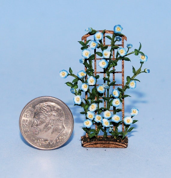 1 48 Scale 1 4 Inch Scale Dollhouse Miniature morning Glory Etsy