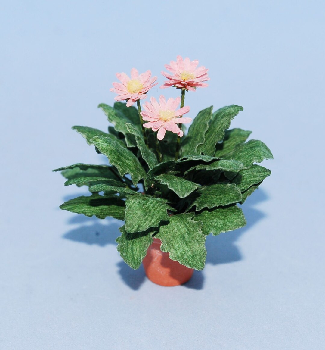 1:12 Scale 1 Inch Scale Miniature-gerbera Daisy - Etsy