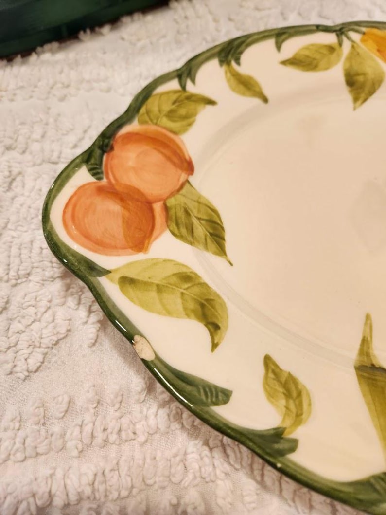 Vintage Franciscan Fresh Fruit Dinnerware Made in USA - Etsy