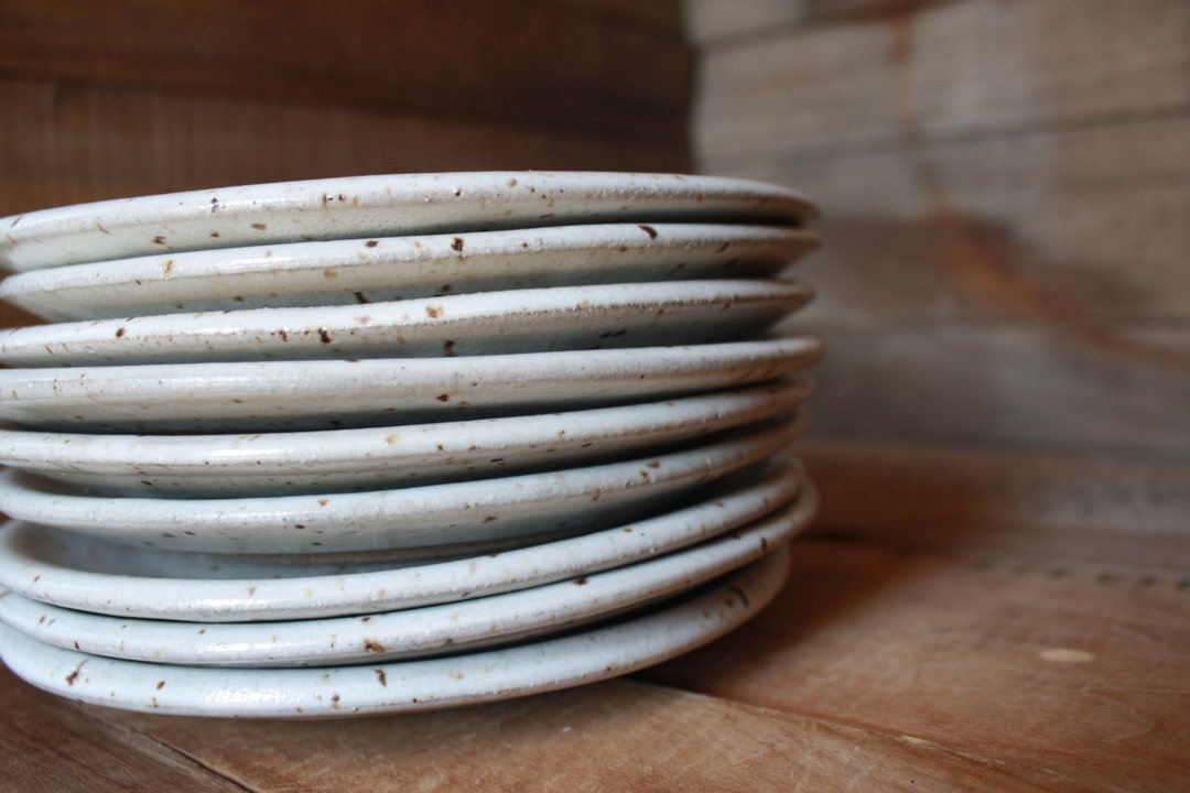 Handmade Ceramic Salad Plate - Small Wheel-thrown Dinnerware by KJ ...