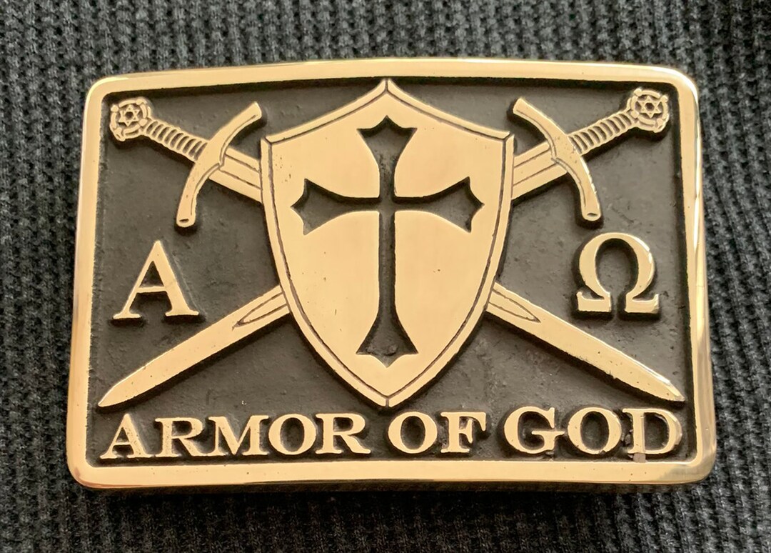Armor of God Belt Buckle - Etsy