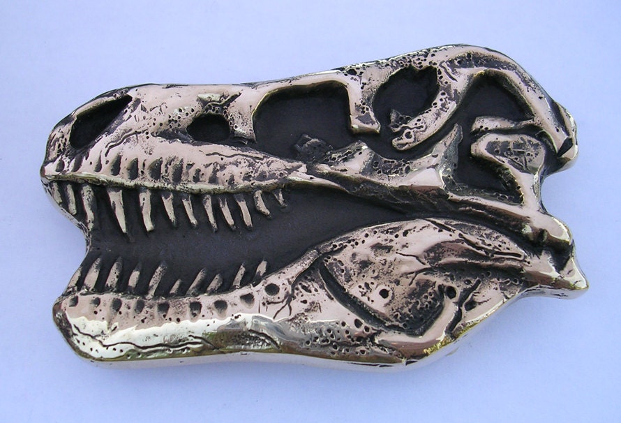 T Rex Belt Buckle Tyrannosaurus Rex Fossil | Etsy