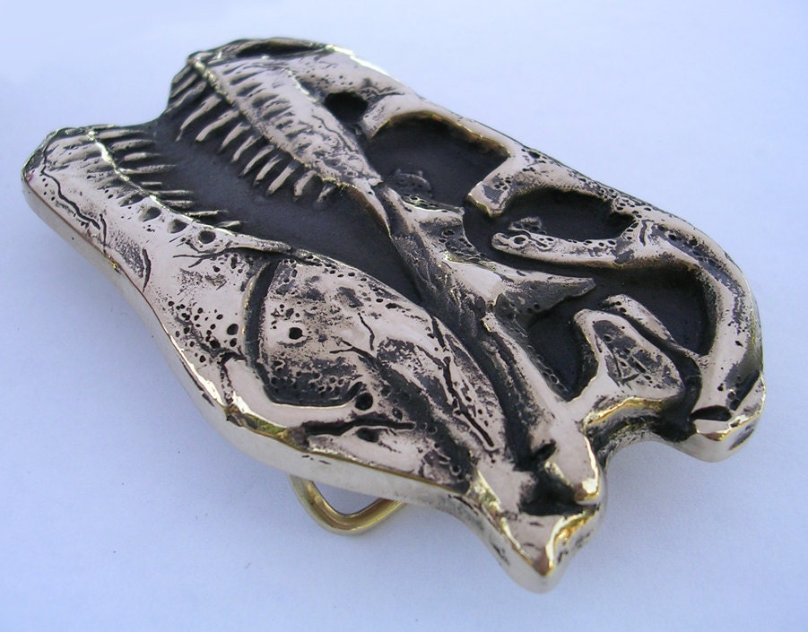 T Rex Belt Buckle Tyrannosaurus Rex Fossil | Etsy