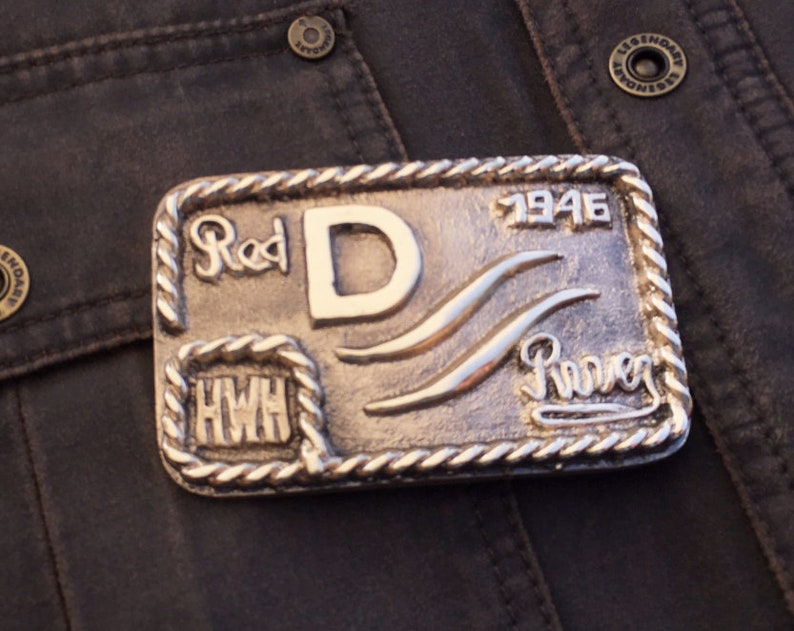 Red River D Belt Buckle - Etsy