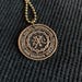 Jesus Prayer Christogram Necklace-pendant - Etsy