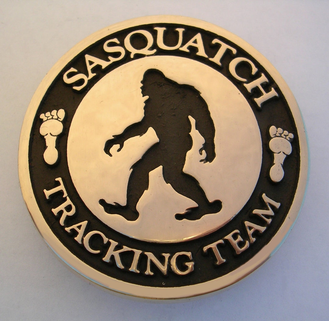 Sasquatch Tracking Team Belt Buckle - Etsy