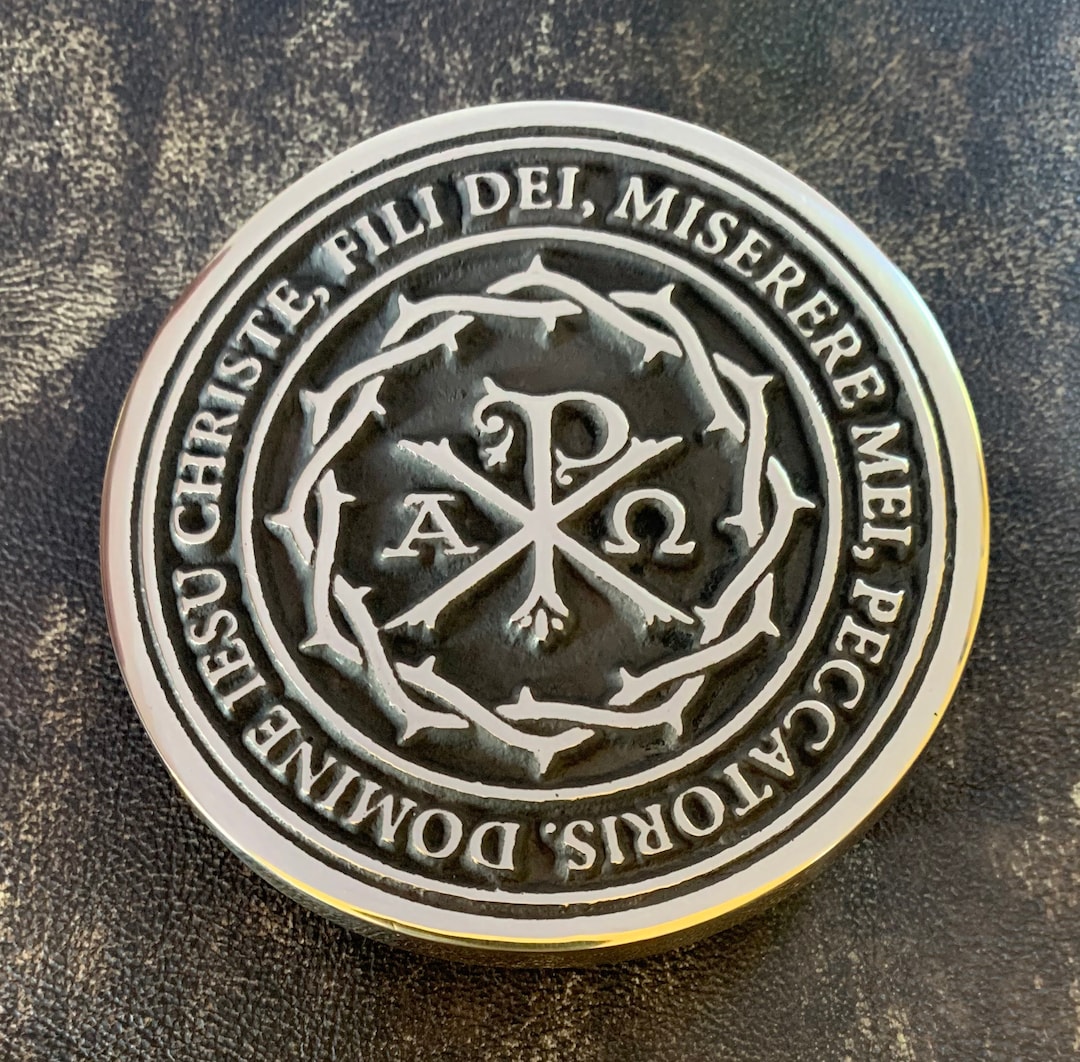 Jesus Prayer Buckle Christogram - Etsy