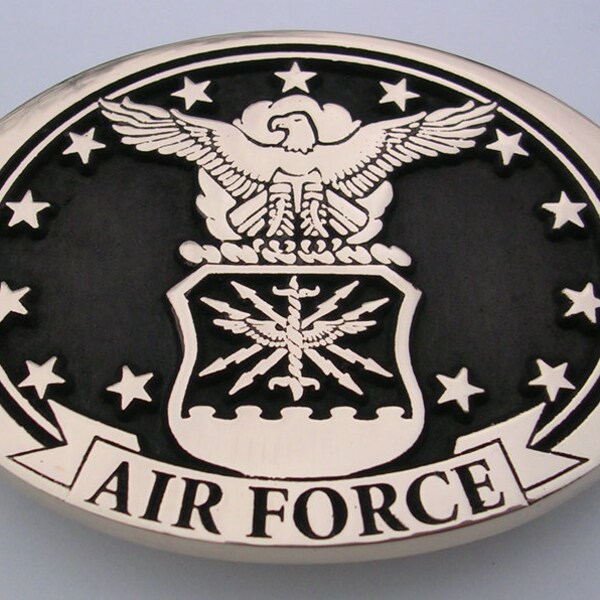Air Force Belt Buckle - Etsy