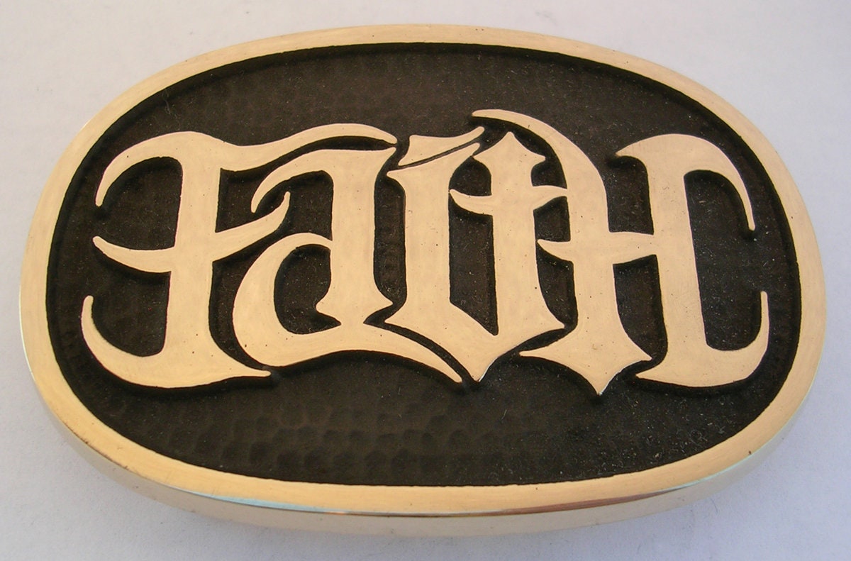 Ambigram Faith Hope Love