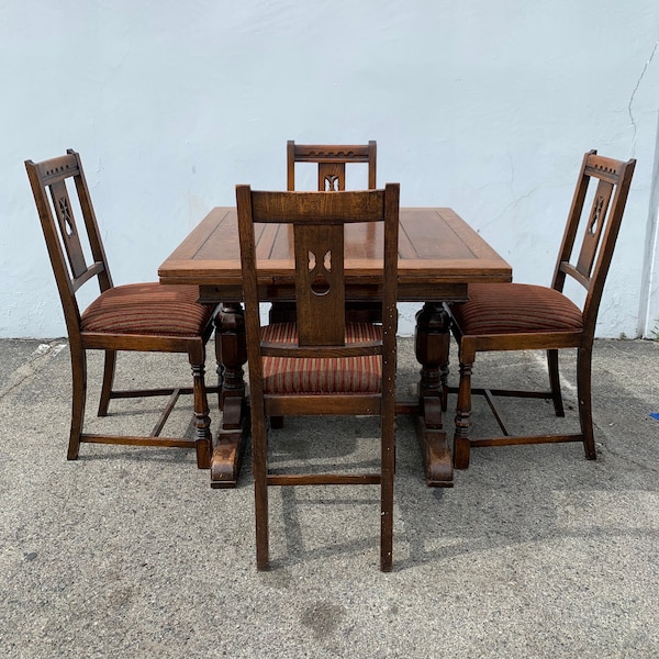 Antique Dining Table - Etsy